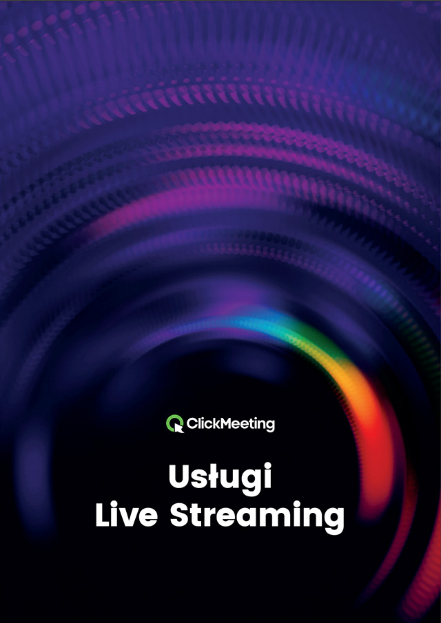 Usługi Live Streaming - Centrum Pomocy Clickmeeting