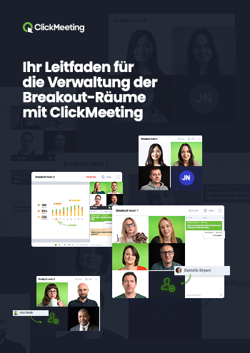 Ihr Leitfaden für die Verwaltung der Breakout-Räume mit ClickMeeting ...