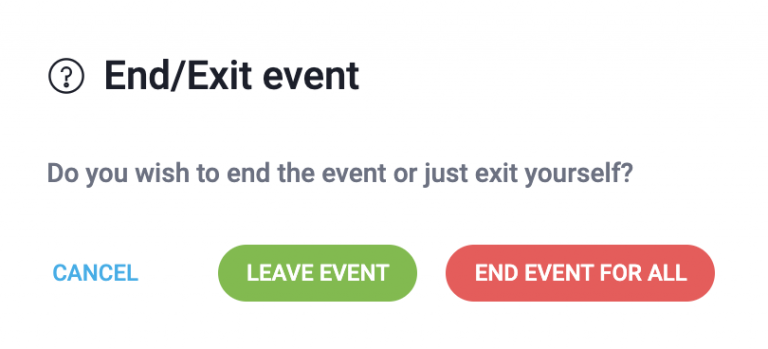 Left side menu - Help Center Clickmeeting