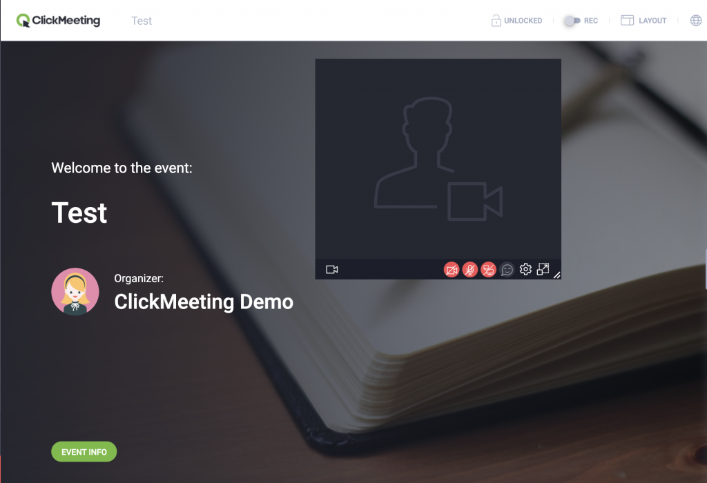Right side menu - Help Center Clickmeeting