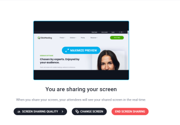 Left side menu - Help Center Clickmeeting